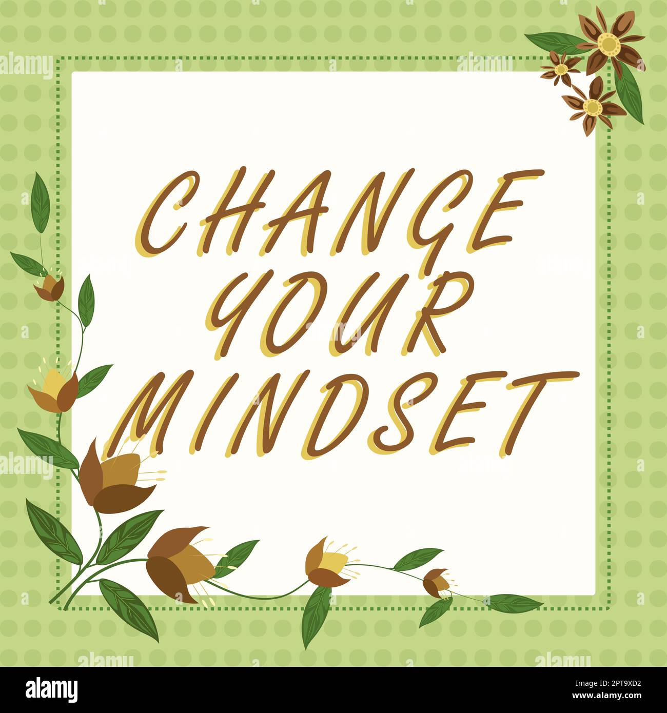 Inspiration showing sign Change Your Mindset, Word Written on Personal ...