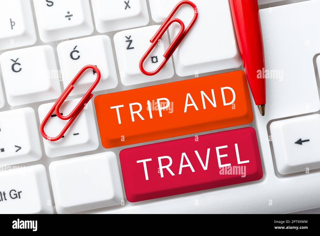 Handwriting text Trip And Travel, Word Written on famous landmarks and ...