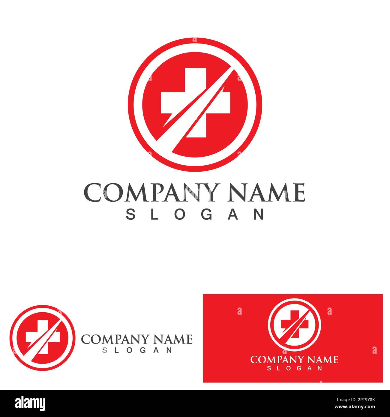 Cross Medical Logo template vector illustration Stock Vector Image ...