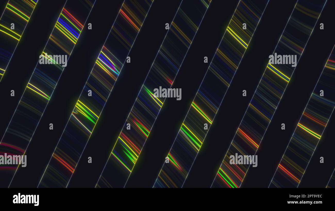 Glowing stripes. Computer generated 3d render Stock Photo - Alamy
