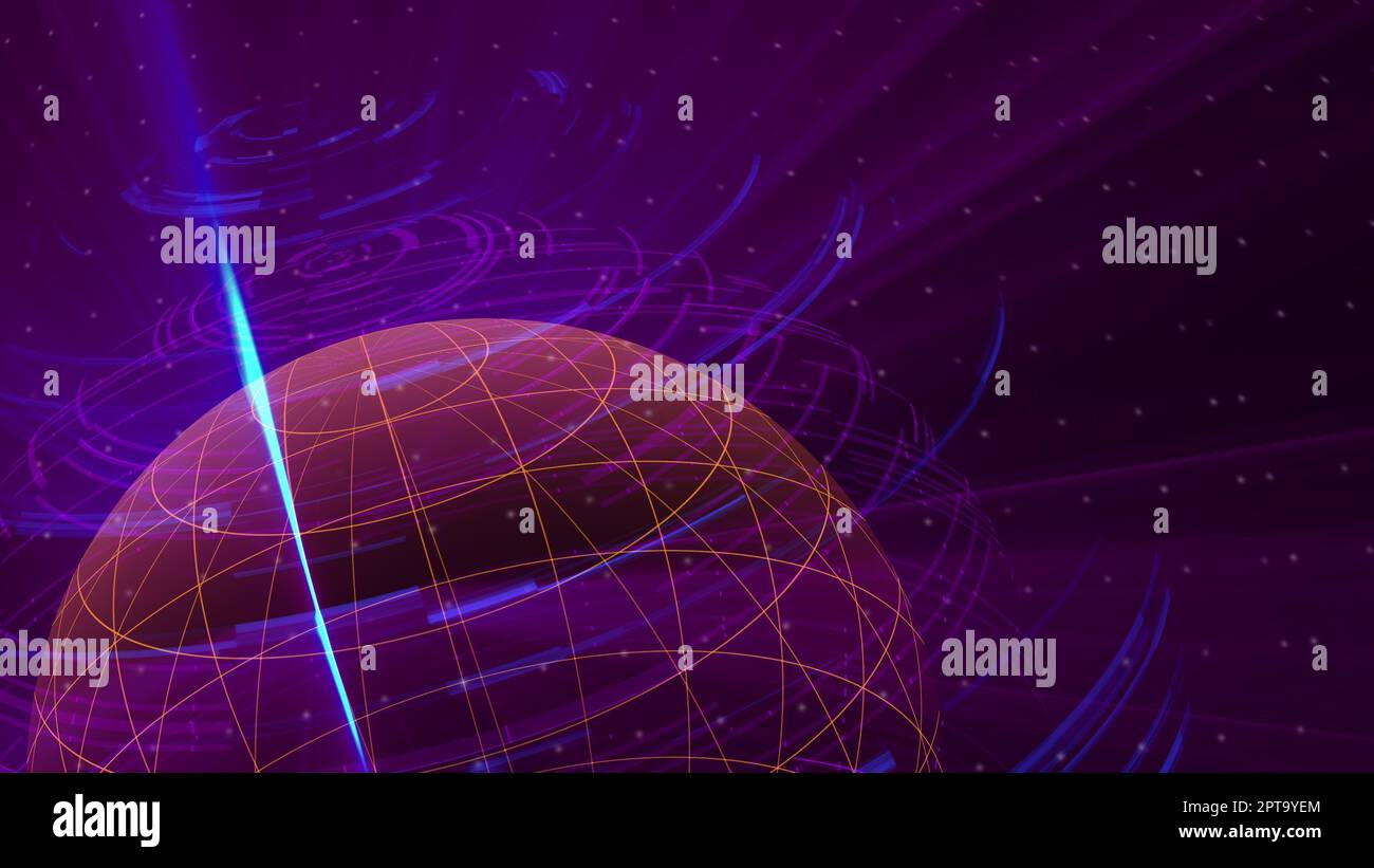 Digital world map. Computer generated 3d render Stock Photo - Alamy