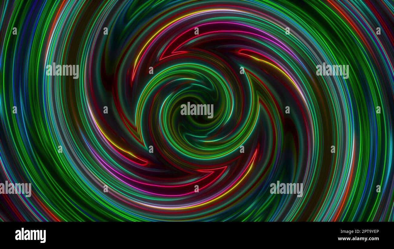 Colorful twirl. Computer generated 3d render Stock Photo - Alamy