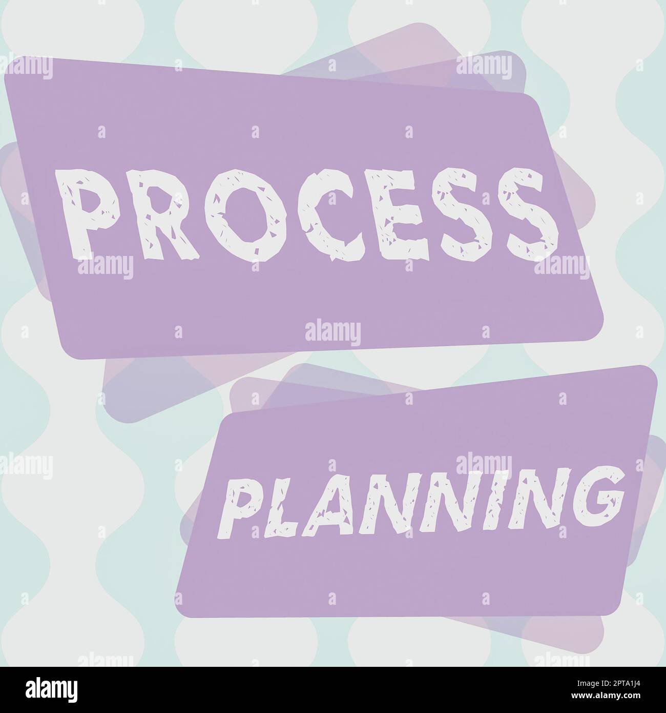 Text showing inspiration Process Planning, Concept meaning the ...