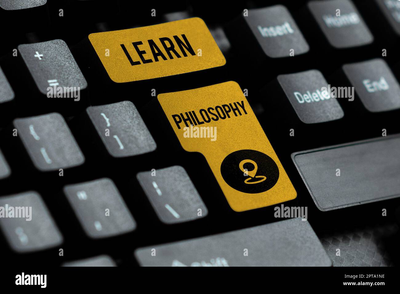 Sign displaying Learn Philosophy, Business concept most iconic ...