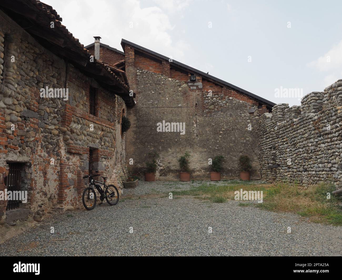 Ricetto fortified medieval village in Candelo, Italy Stock Photo - Alamy