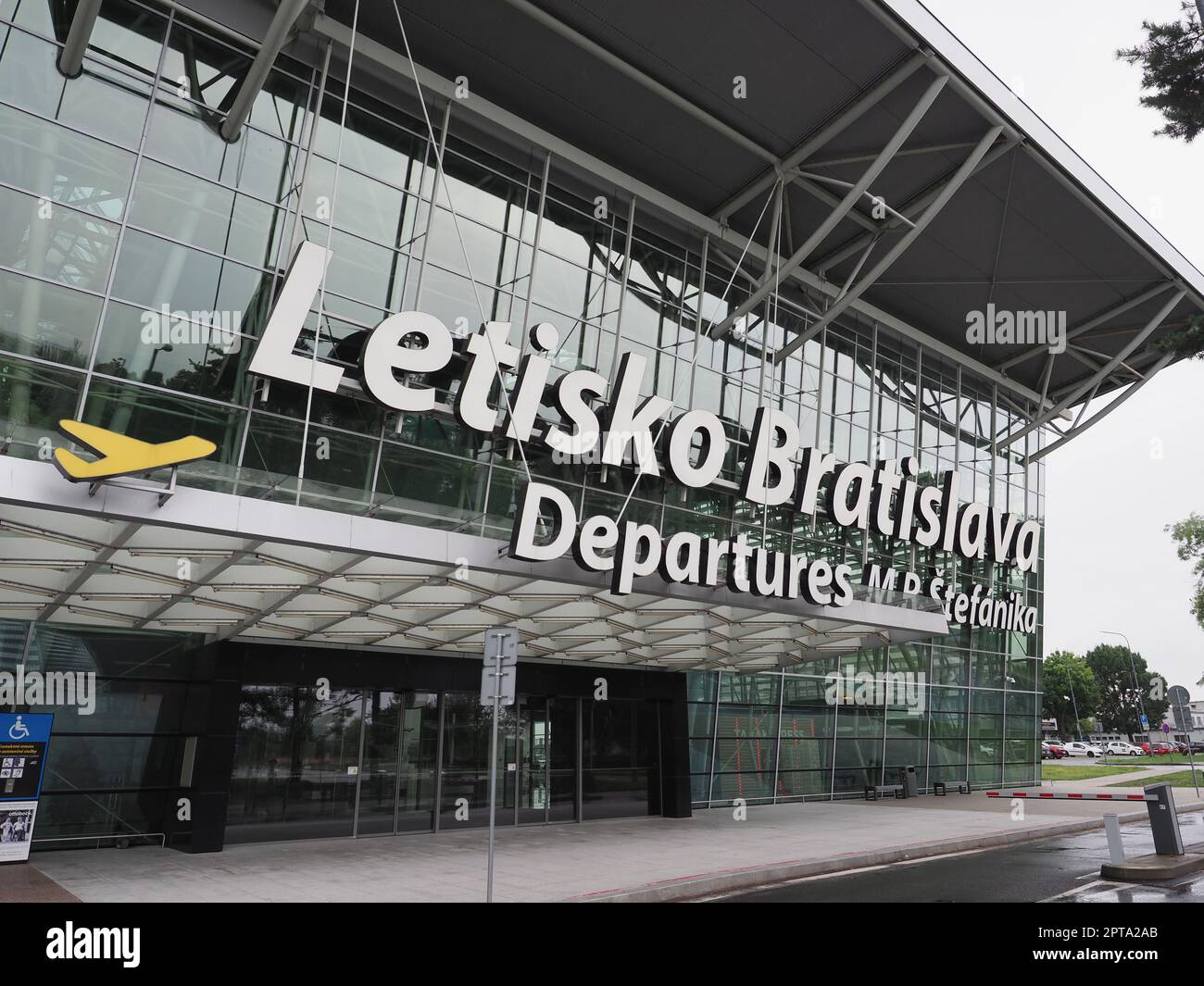 BRATISLAVA, SLOVAKIA - CIRCA SEPTEMBER 2022: Stefanik Airport ...
