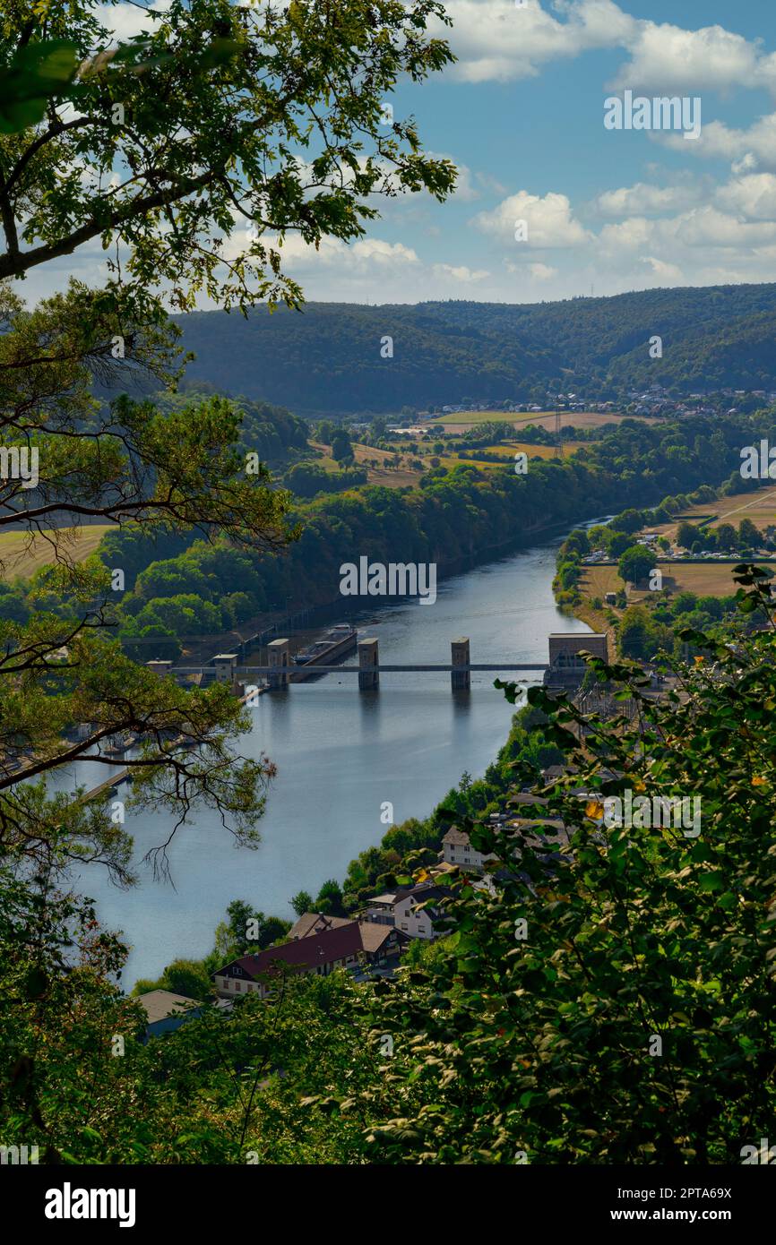 Neckar cycle path hi-res stock photography and images - Alamy