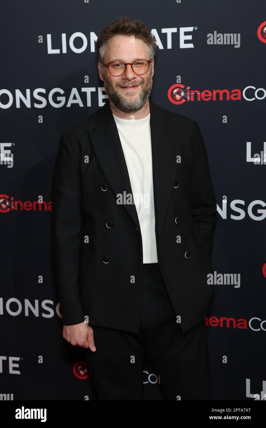 Las Vegas, NV, USA. 27th Apr, 2023. Seth Rogen (Producer) at arrivals ...