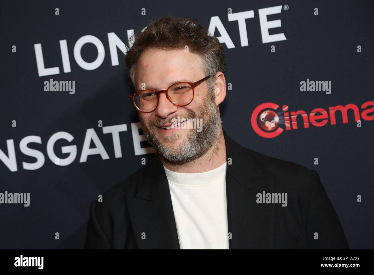 Las Vegas, NV, USA. 27th Apr, 2023. Seth Rogen (Producer) at arrivals ...