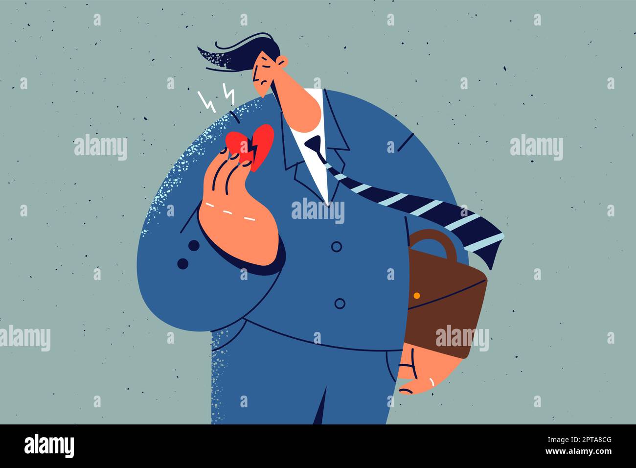 Man split illustration hi-res stock photography and images - Alamy
