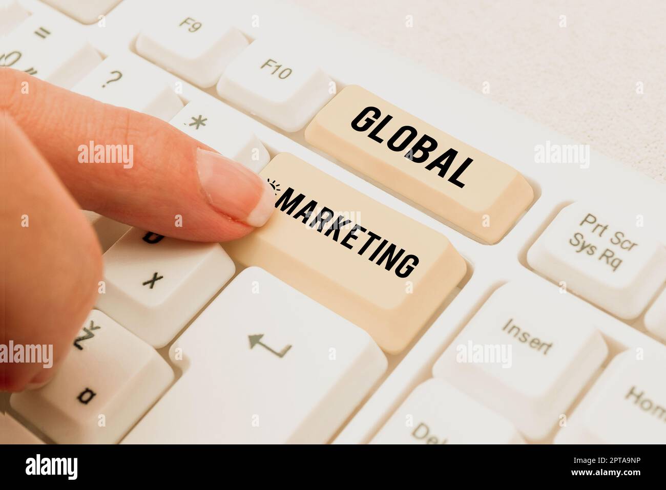 Handwriting text Global Marketing, Internet Concept motivating showing ...