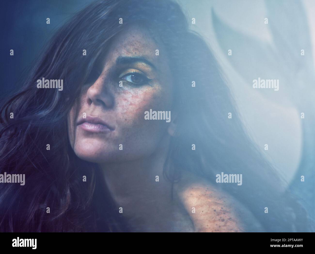 Underwater temptress. A cropped portrait of a beautiful mermaid - ALL ...