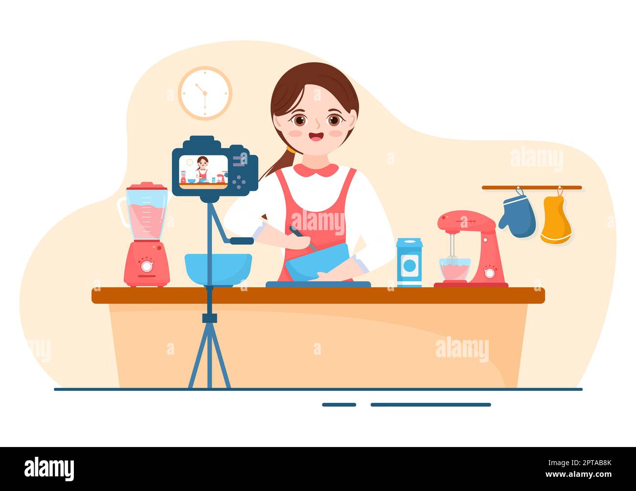 Children cooking class vegetables hi-res stock photography and images ...