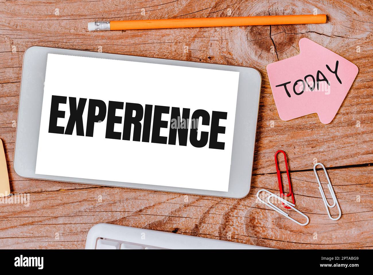 Writing displaying text Experience, Concept meaning to seek for ...