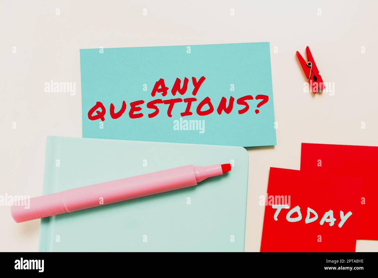 Conceptual caption Any Questions, Business concept Allowing any ...