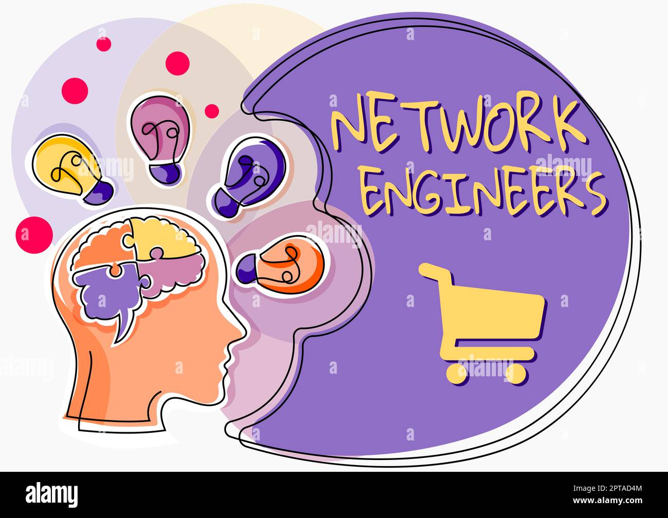 Text caption presenting Network EngineersTechnology professional ...