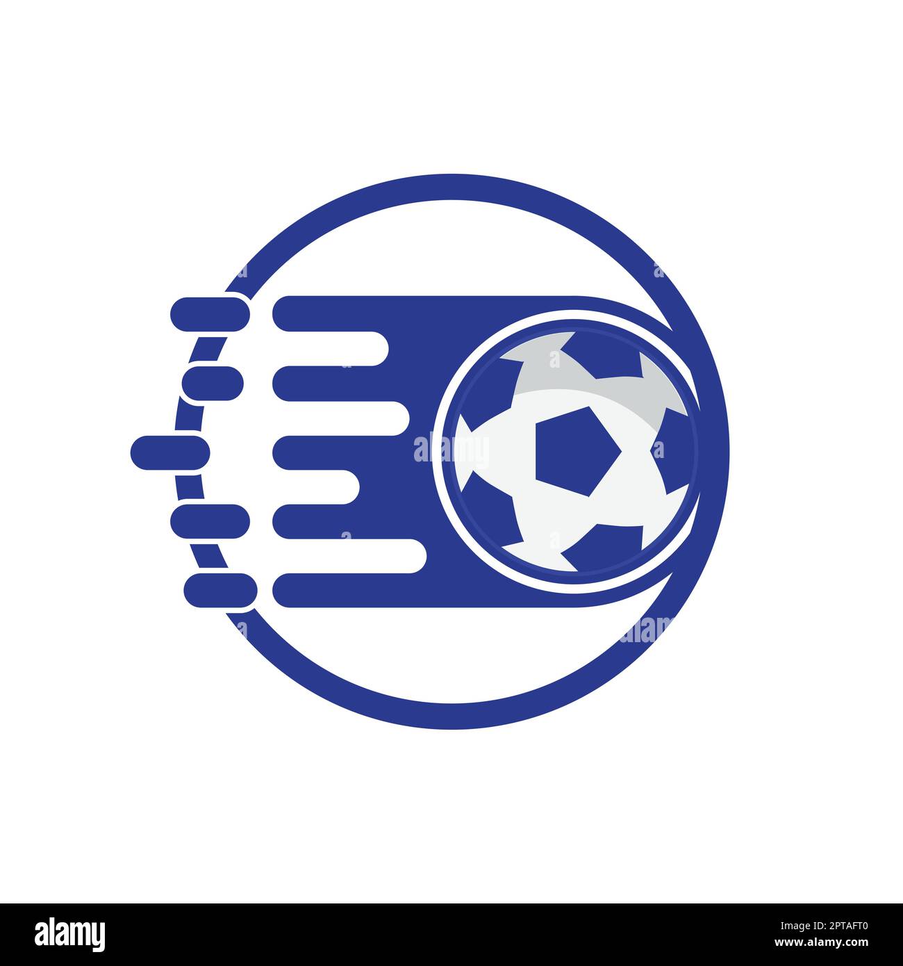 Fast Soccer vector logo design. Speed game logo design concept Stock ...
