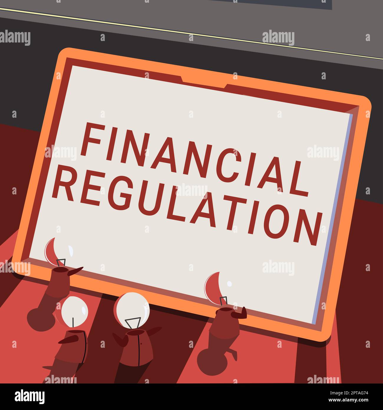 Conceptual display Financial Regulation, Business showcase aim to ...