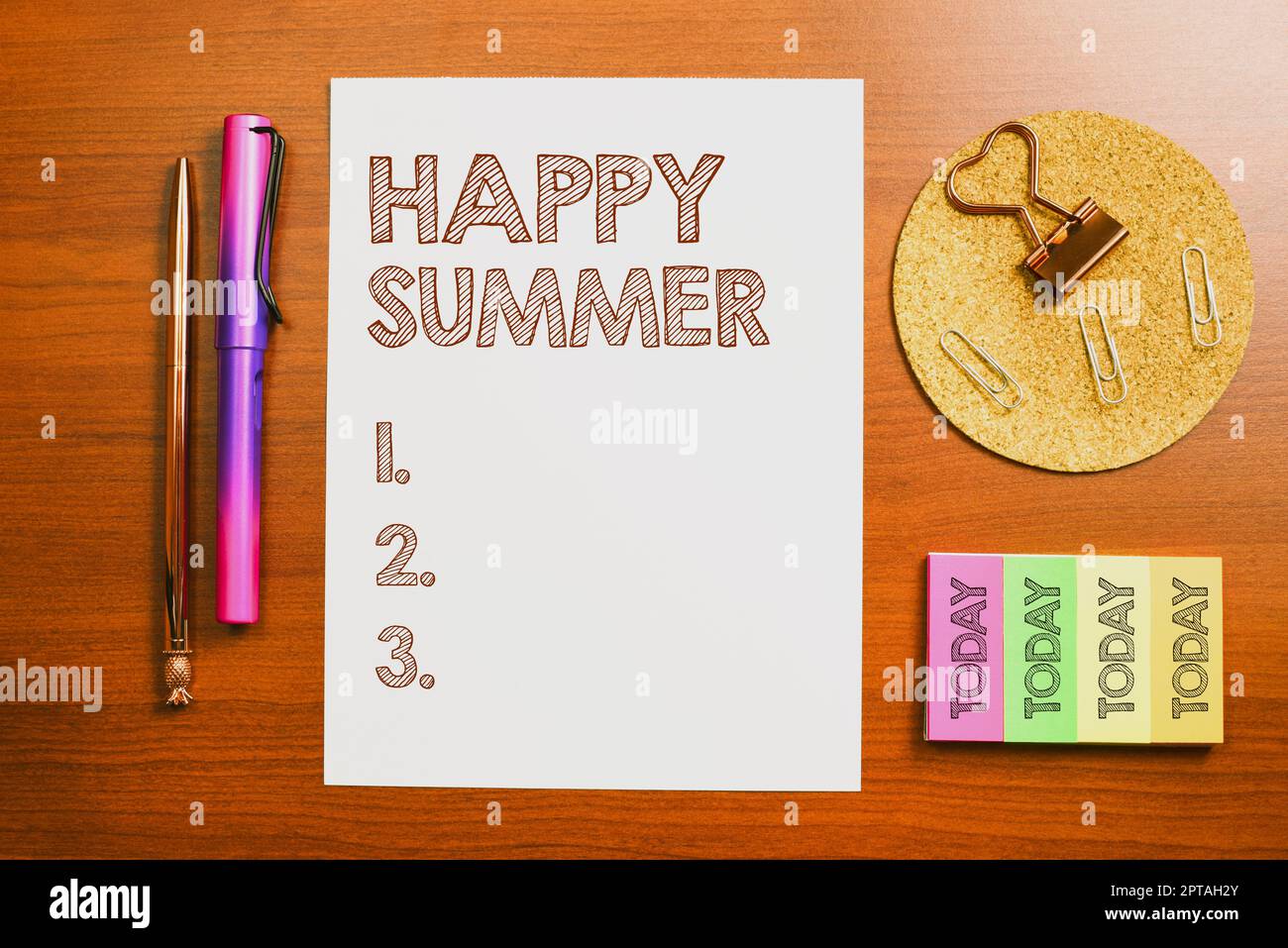 Writing displaying text Happy Summer, Concept meaning Beaches Sunshine ...