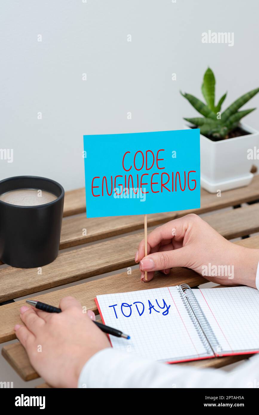 Inspiration showing sign Code Engineering, Internet Concept significant ...