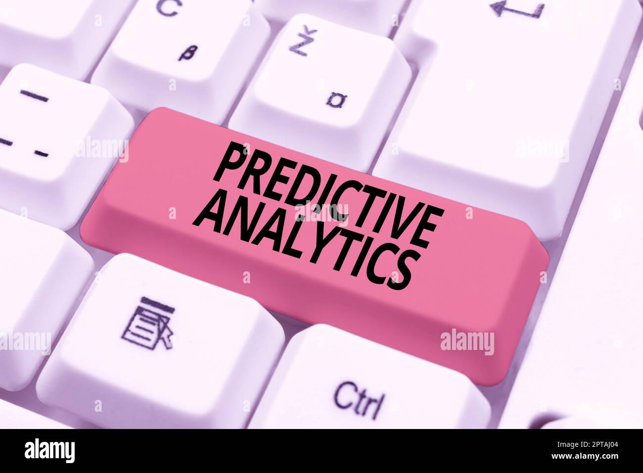 Conceptual Display Predictive Analytics Business Overview Optimize Collection Achieve Crm