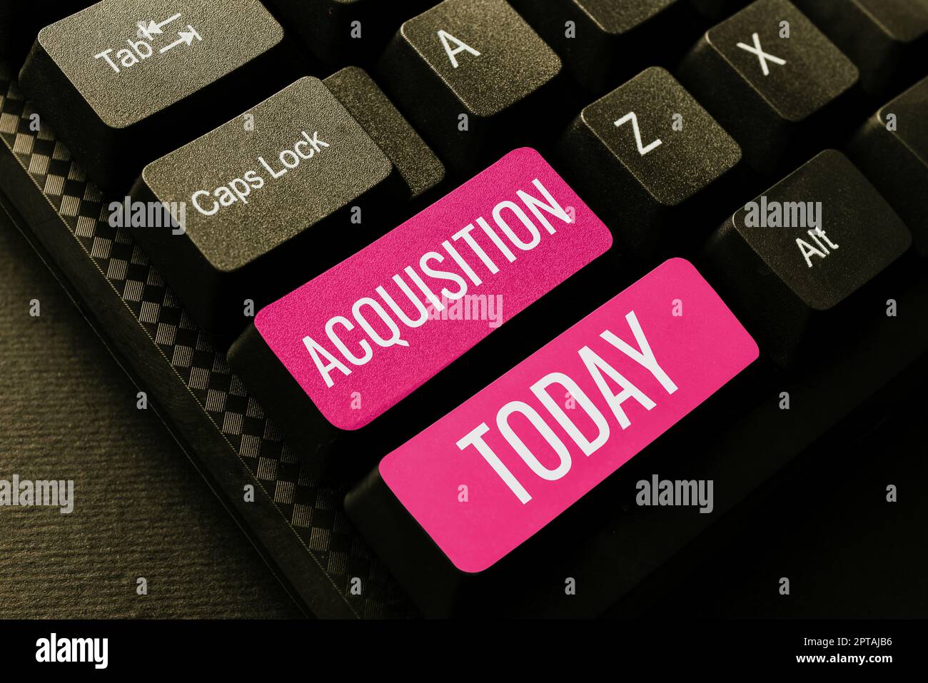 Text sign showing Acquisition, Word Written on process of forming an ...