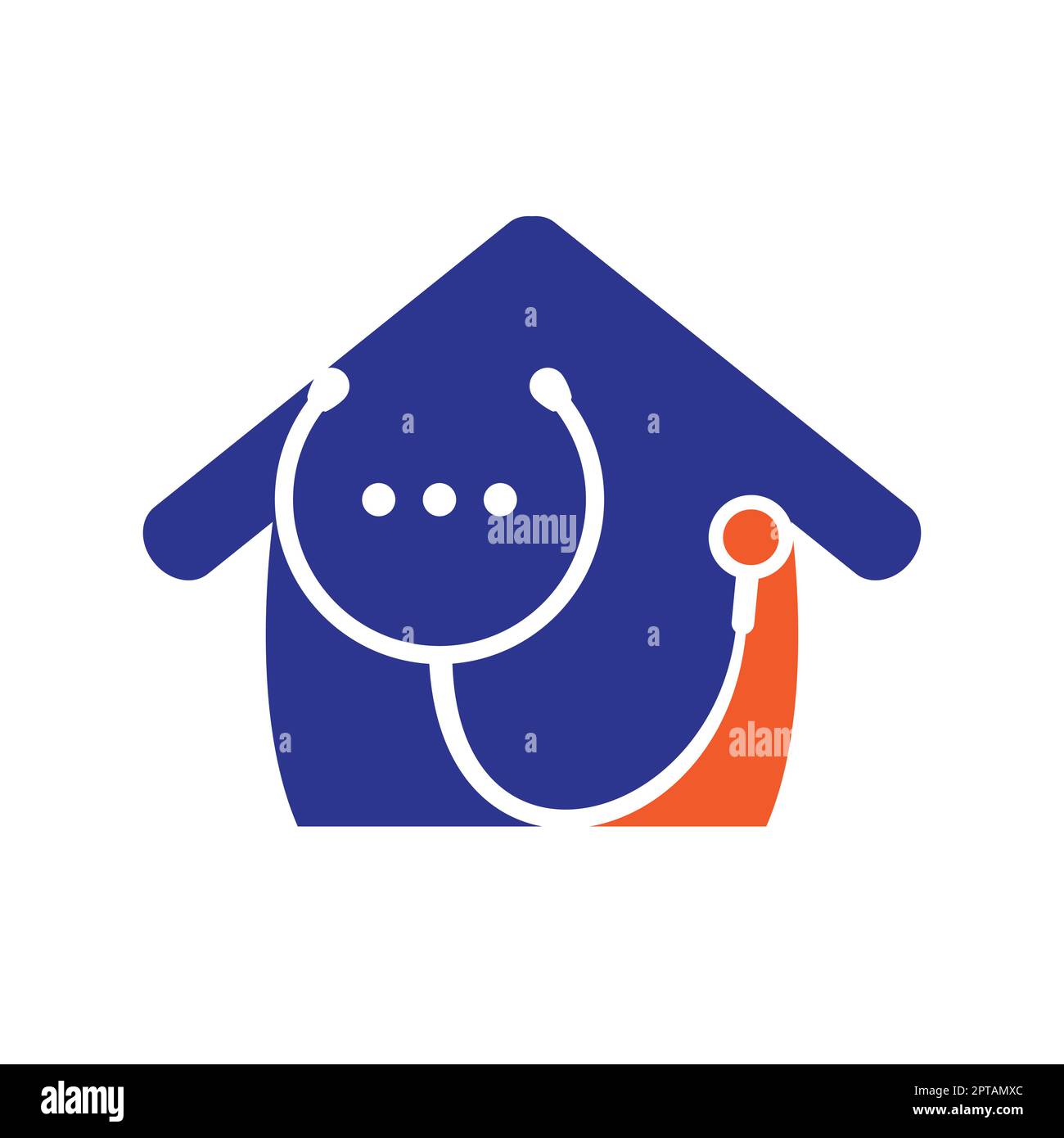 Medical chat and talk vector logo design. Doctor help and consult logo ...