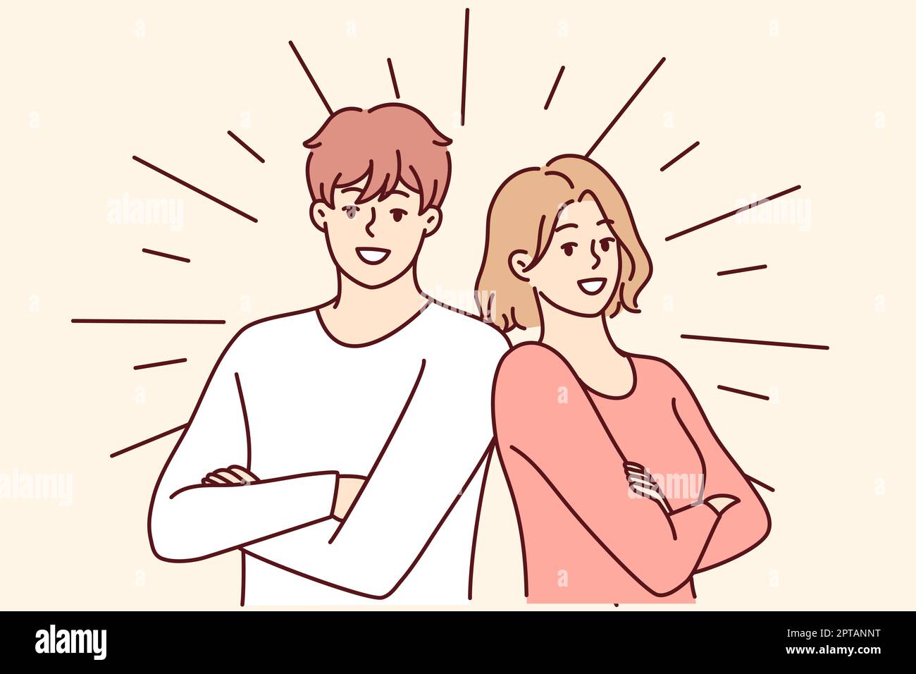 Specialist posing Stock Vector Images - Alamy