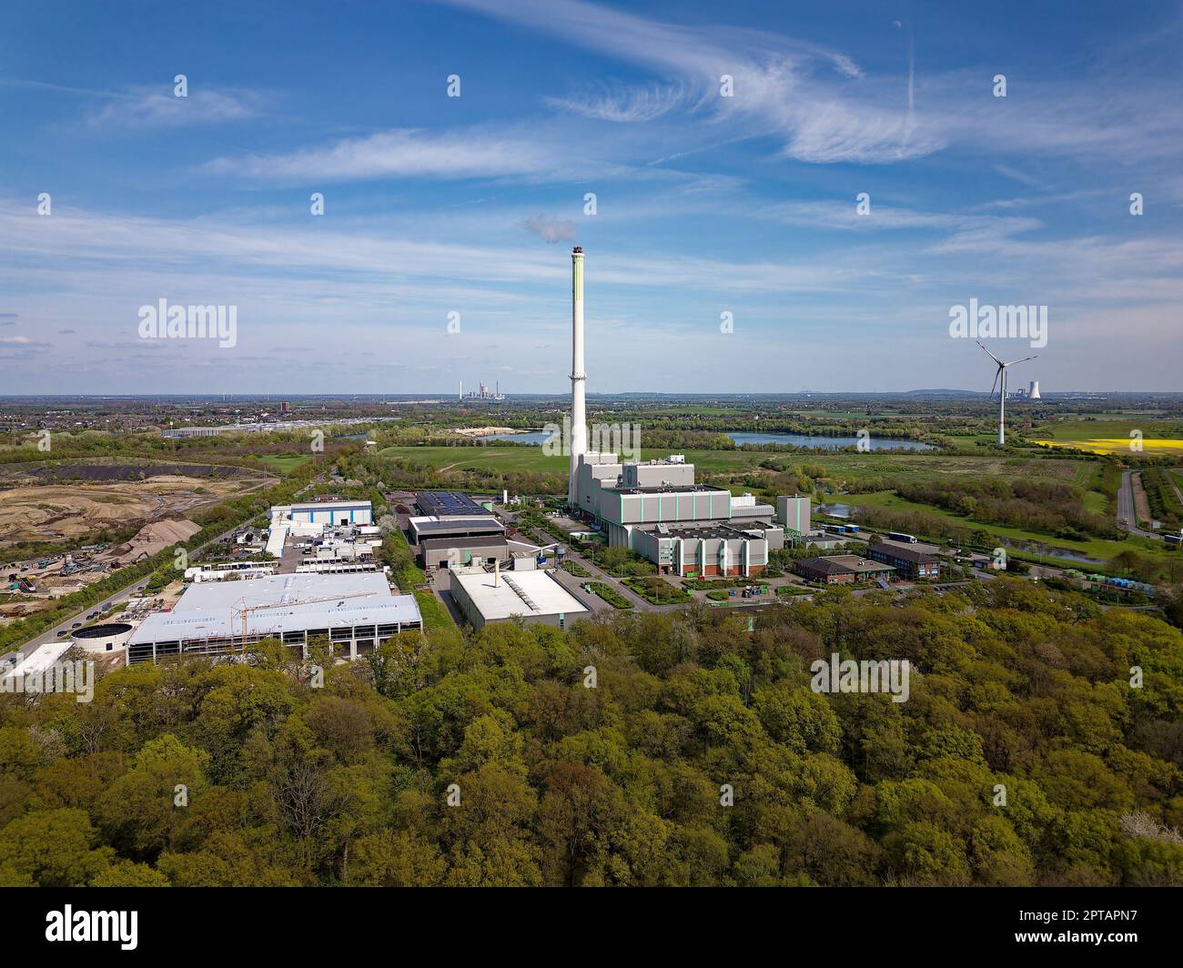 Waste incineration plant in North Rhine-Westphalia Stock Photo - Alamy