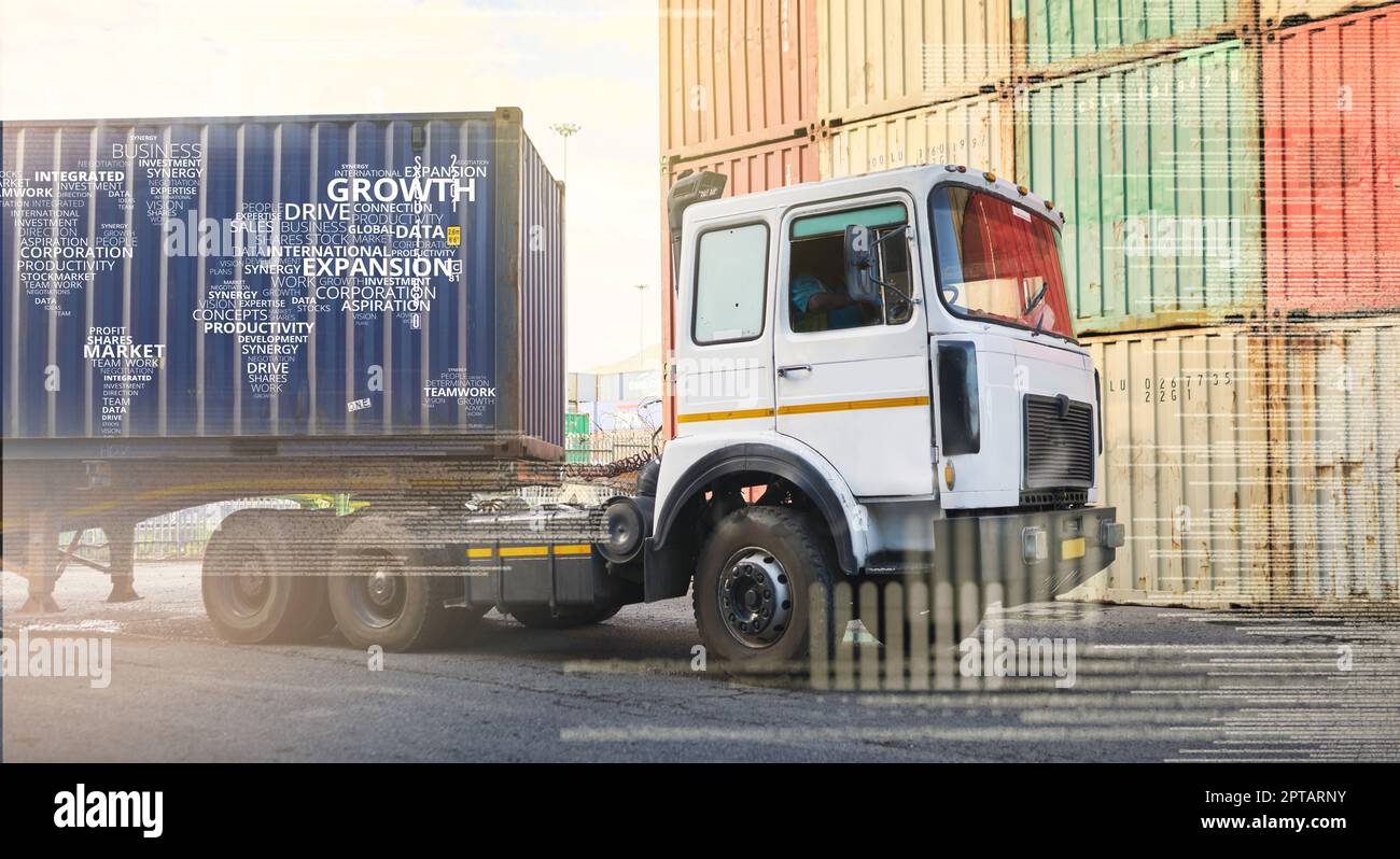 Digital shipping container hi-res stock photography and images - Alamy