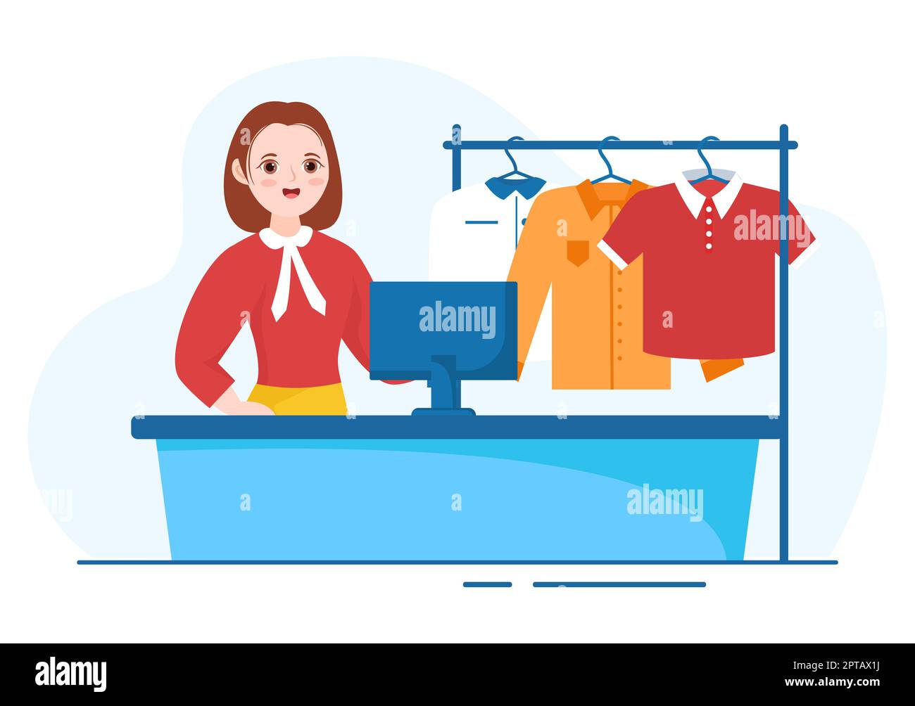 Dry Cleaning Store Service with Washing Machines, Dryers and Laundry ...