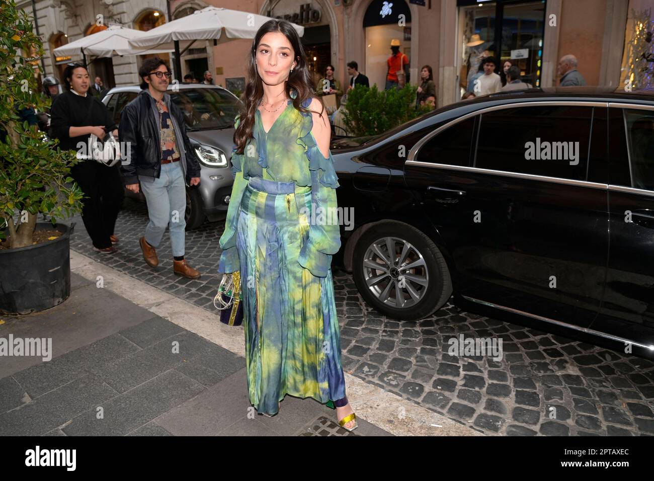 Rome, Italy. 27th Apr, 2023. Lea Gavino attends the inauguration of ...