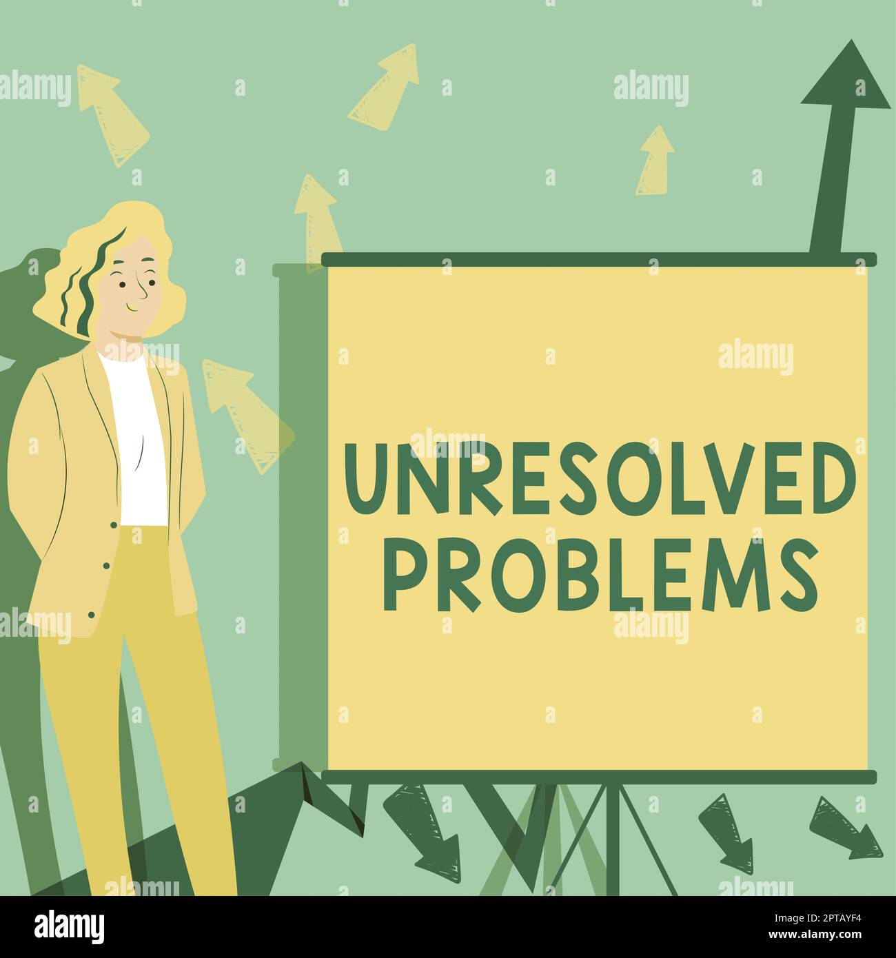 Inspiration showing sign Unresolved Problems, Concept meaning those ...