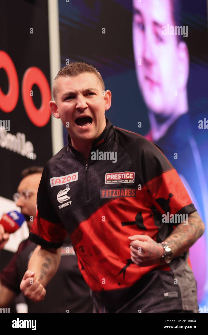 First Direct Arena Leeds, West Yorkshire, UK. 27th Apr, 2023. Nathan ...