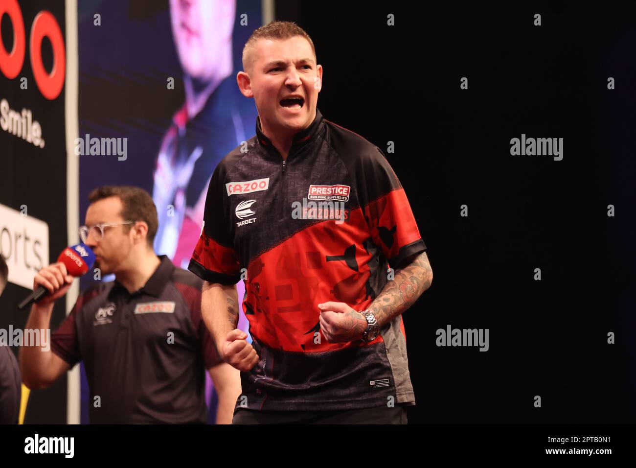 First Direct Arena Leeds, West Yorkshire, UK. 27th Apr, 2023. Nathan ...