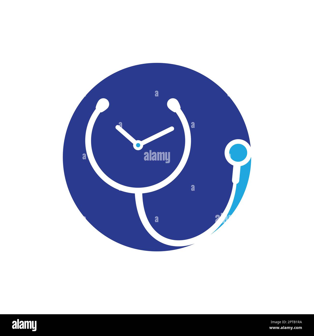 Medical time vector logo design template. Health and medical or ...