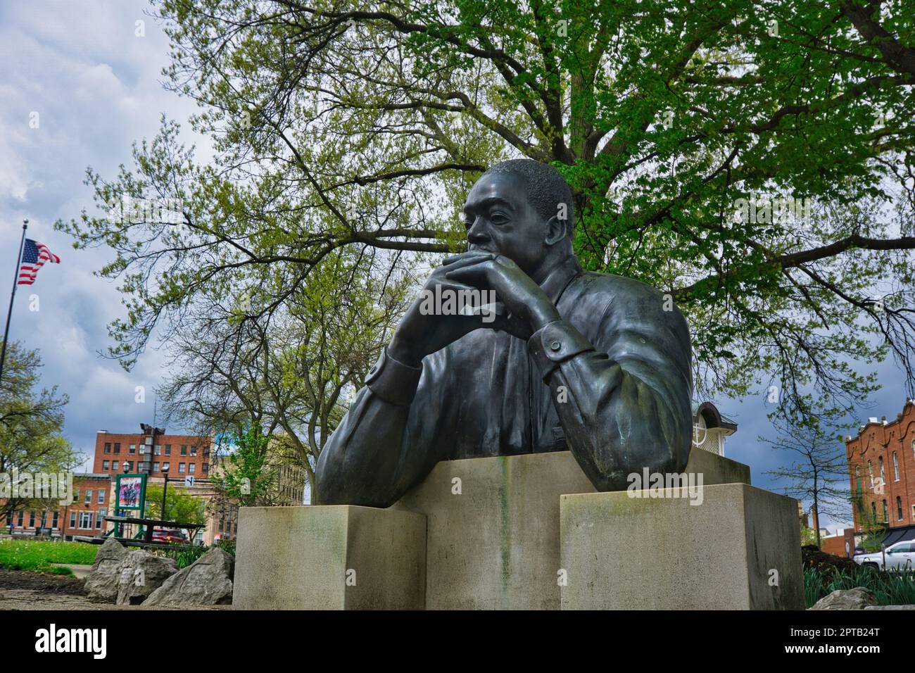Martin Luther King, Jr. ( MLK ) Memorial in Mansfield, OH USA 2023 ...