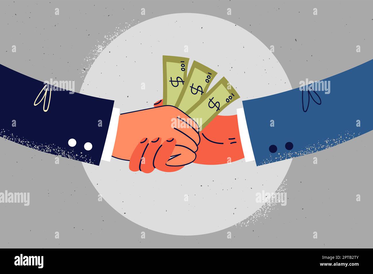 Wage deal Stock Vector Images - Alamy