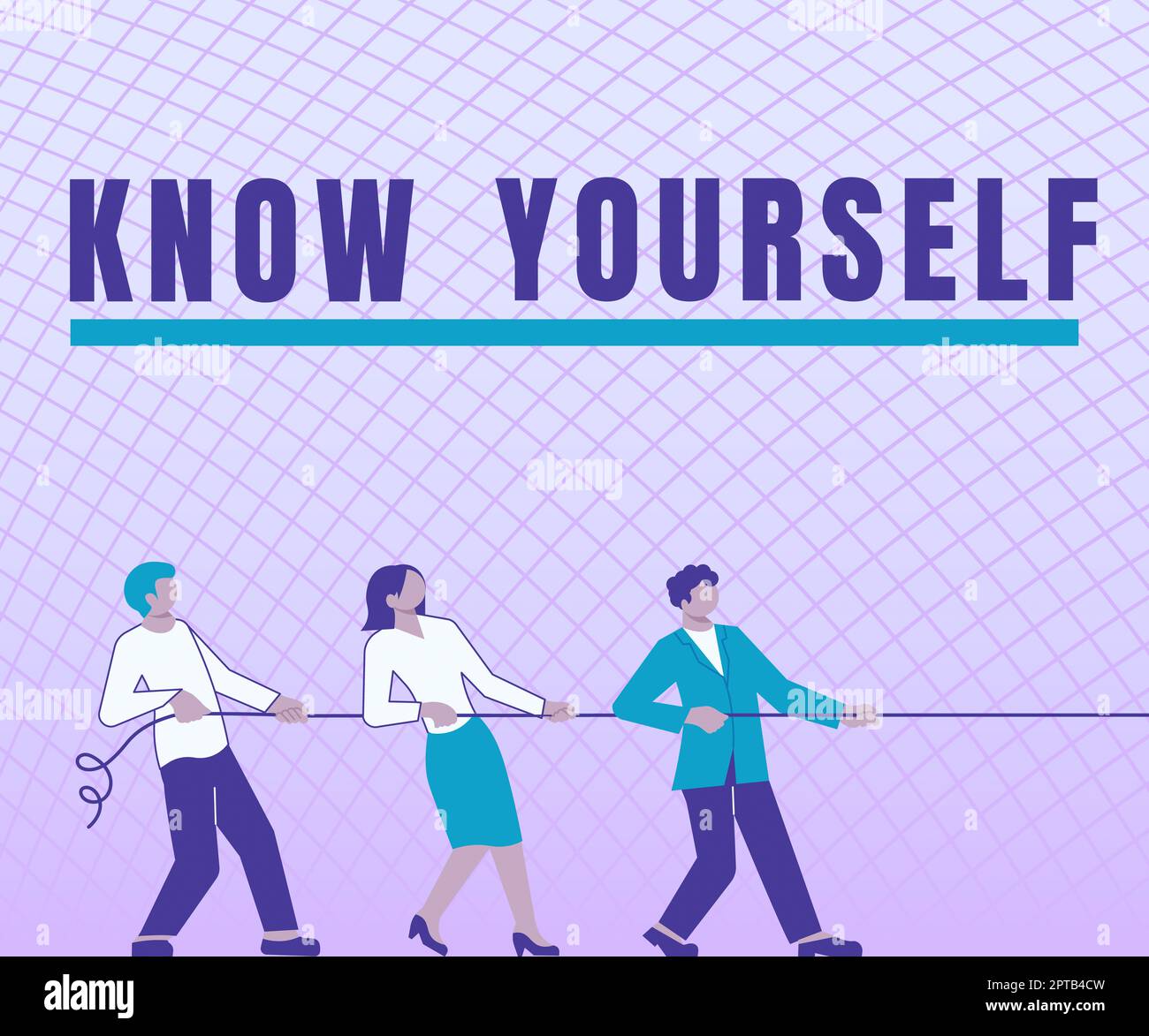 Hand writing sign Know Yourself, Concept meaning Find You Understanding ...