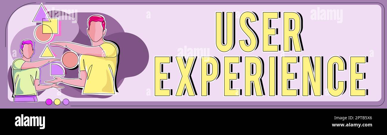 Writing Displaying Text User Experience Business Idea How A Person Reacts And Feels After Using