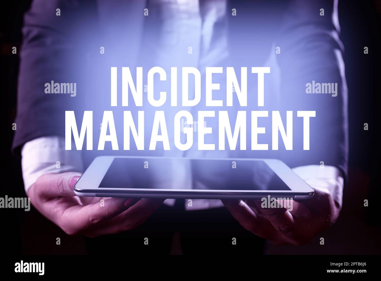 Handwriting text Incident Management, Concept meaning Existing Products ... Handwriting text Incident Management, Concept meaning Existing Products ...