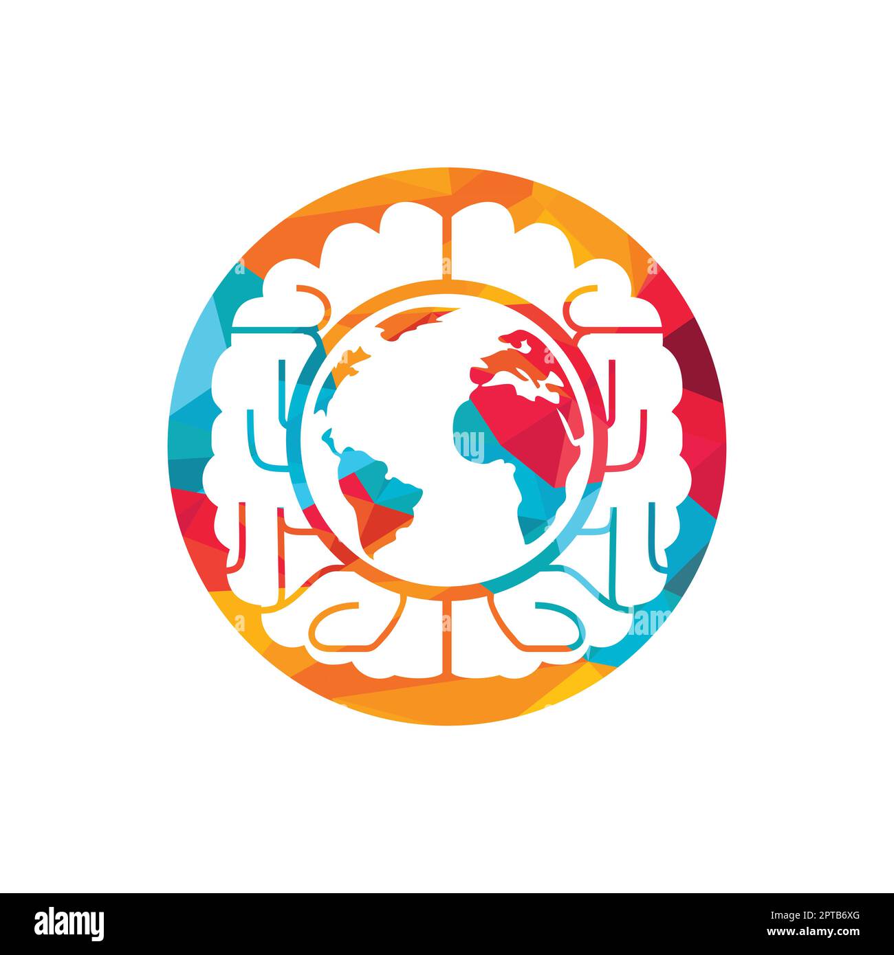 World brain vector logo template. Smart world logo symbol design Stock ...