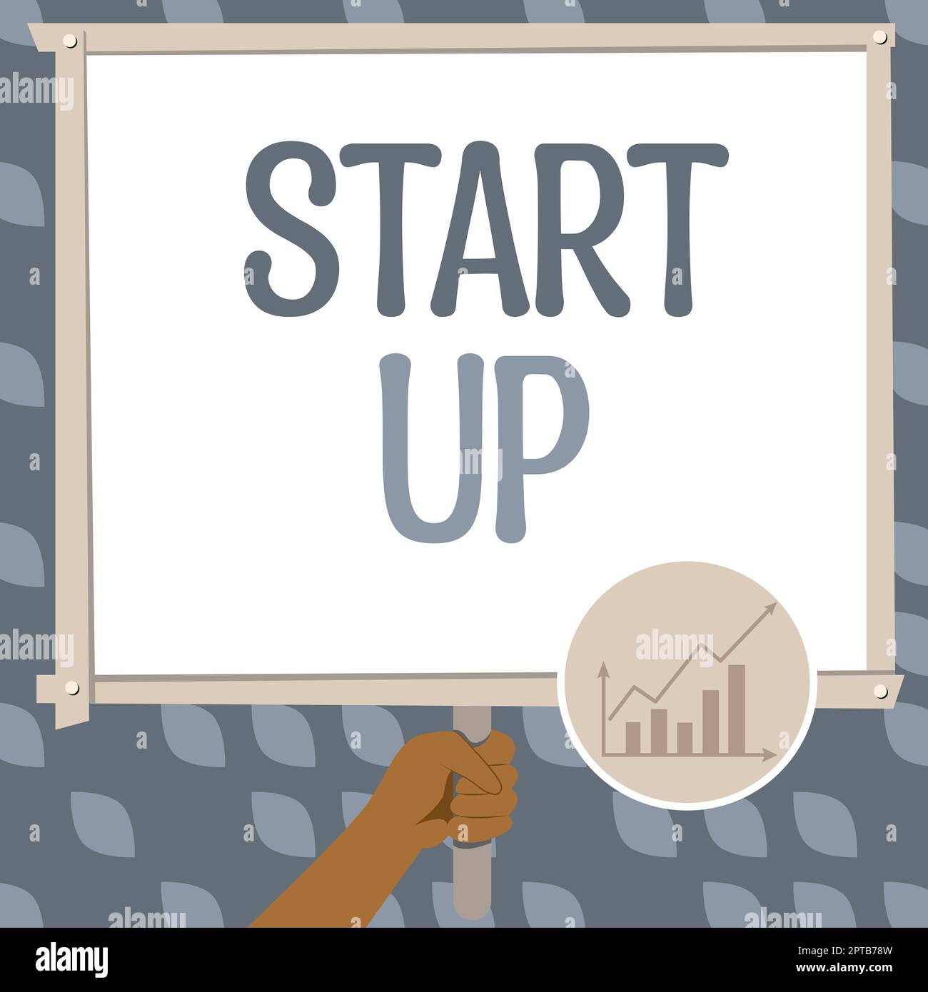 Conceptual caption Start Up, Business overview summarizes the ...