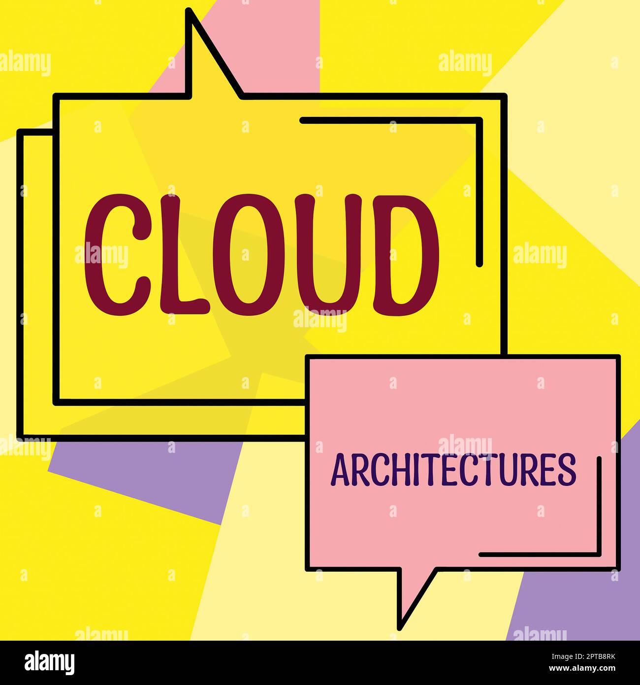Text caption presenting Cloud Architectures, Word for To Live a Life of Purpose with Pride Honor ...