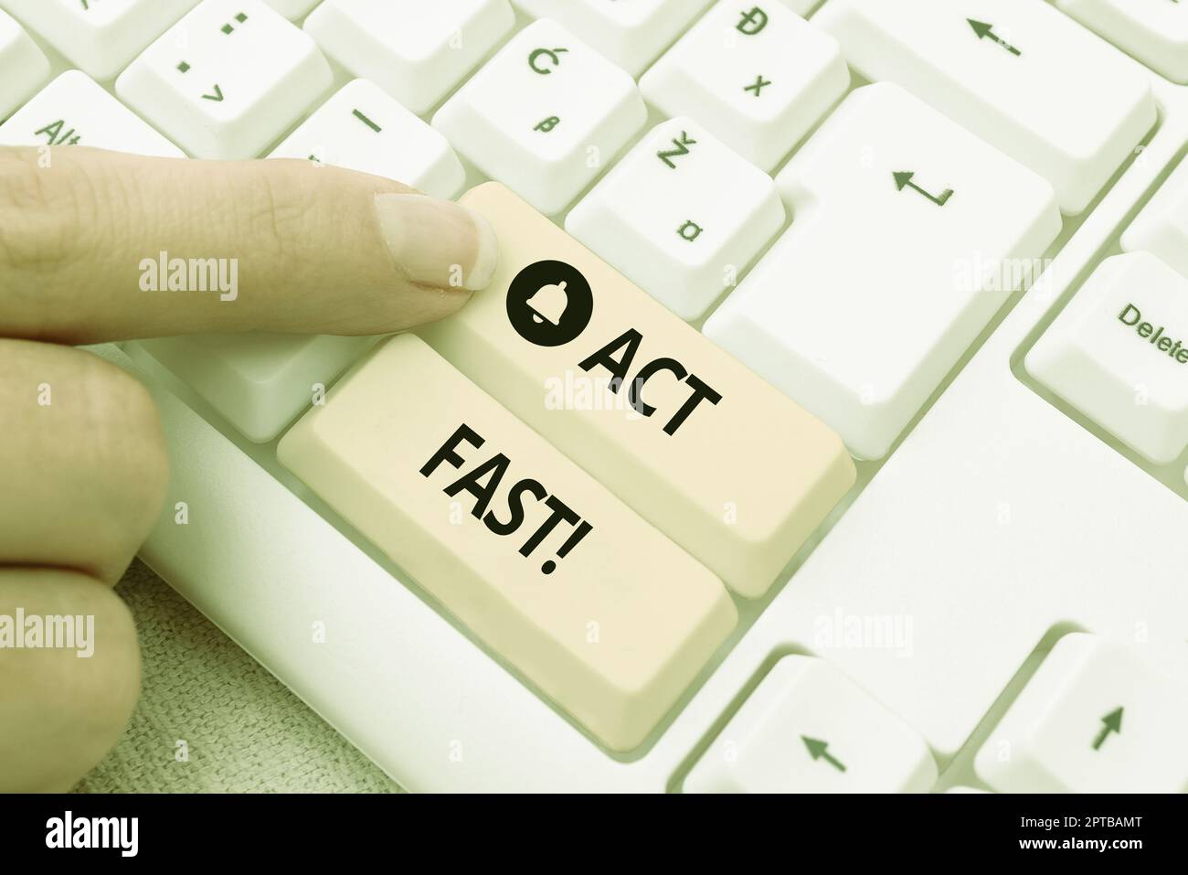 Text caption presenting Act Fast, Word for Voluntarily move in the ...