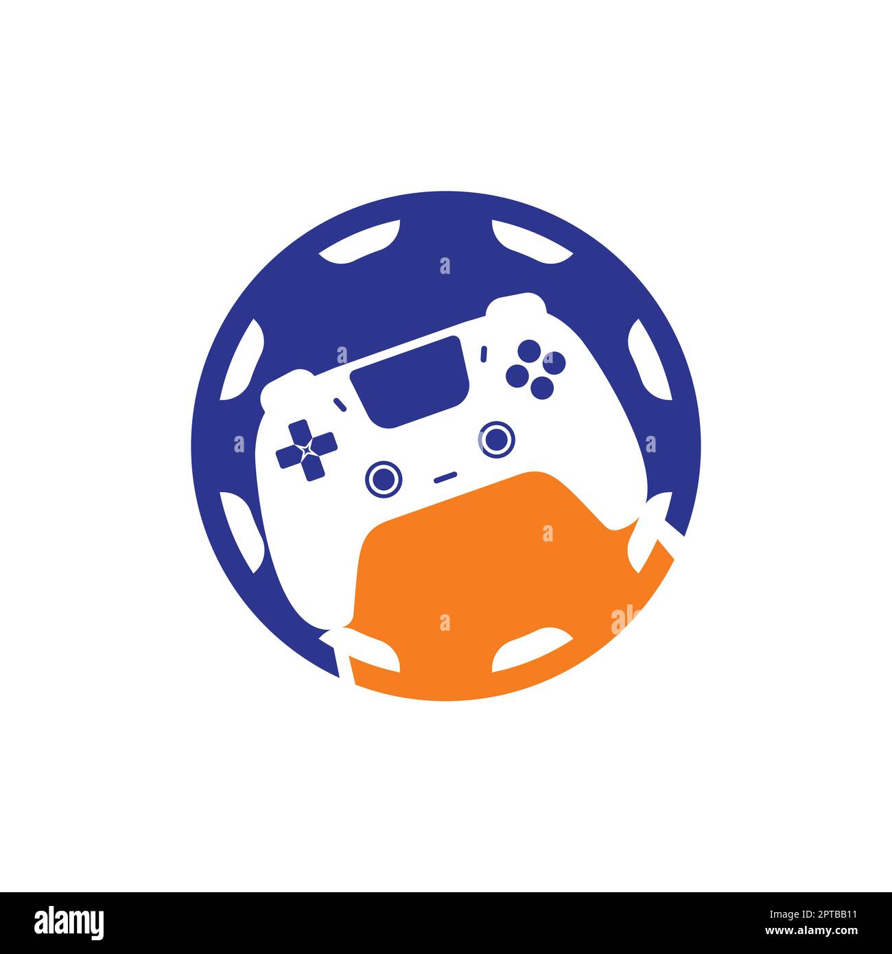 Game console repair vector logo design template Stock Vector Image ...