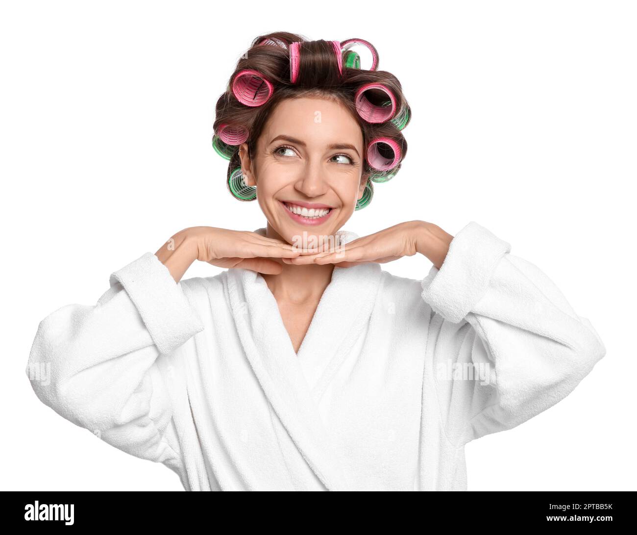 Female Hair Rollers Cut Out Stock Images And Pictures Alamy