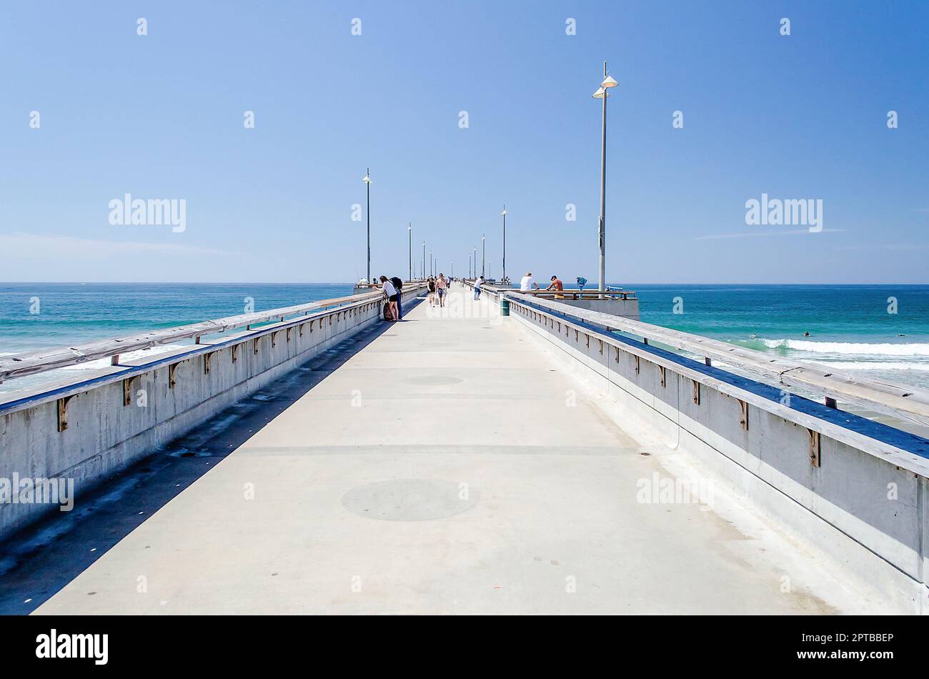 Venice beach pier hi-res stock photography and images - Alamy