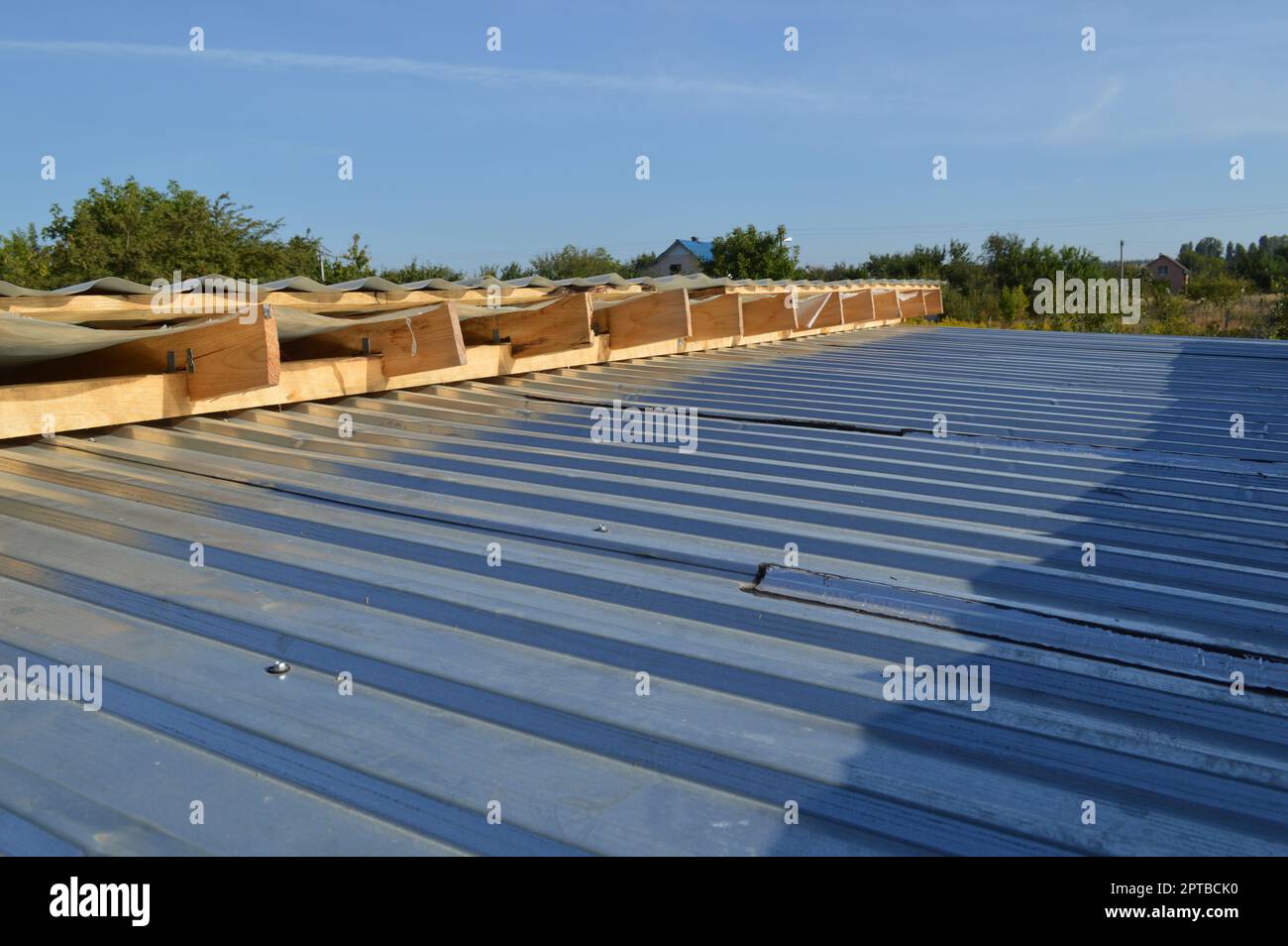 Details and elements of frame house construction Stock Photo - Alamy