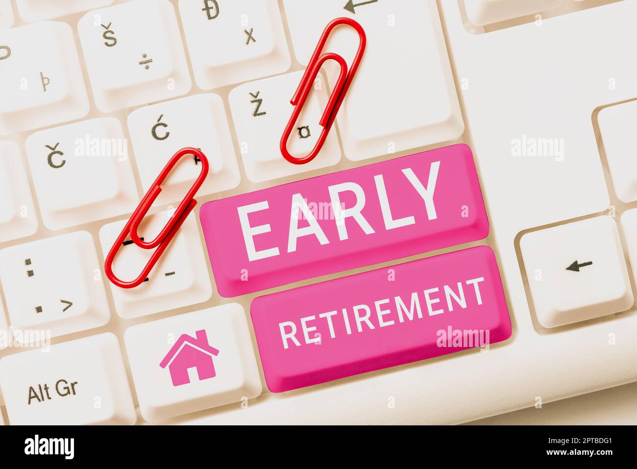 Inspiration showing sign Early Retirement, Internet Concept a tool used ...